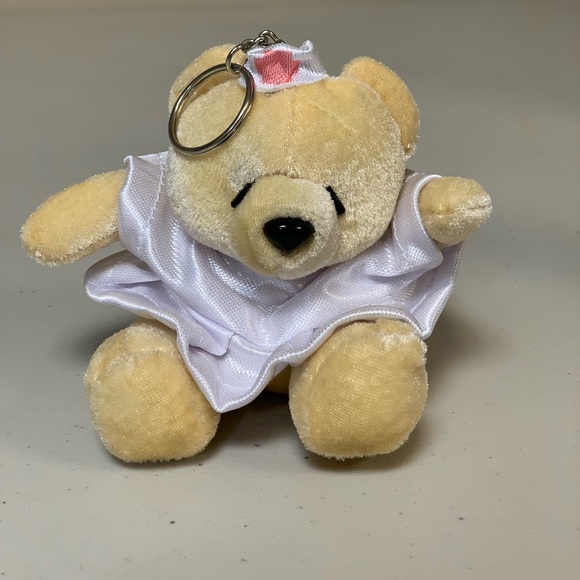Accessories | Nurse Bear Keychain In White Uniform Cap Aid Health Sick ...